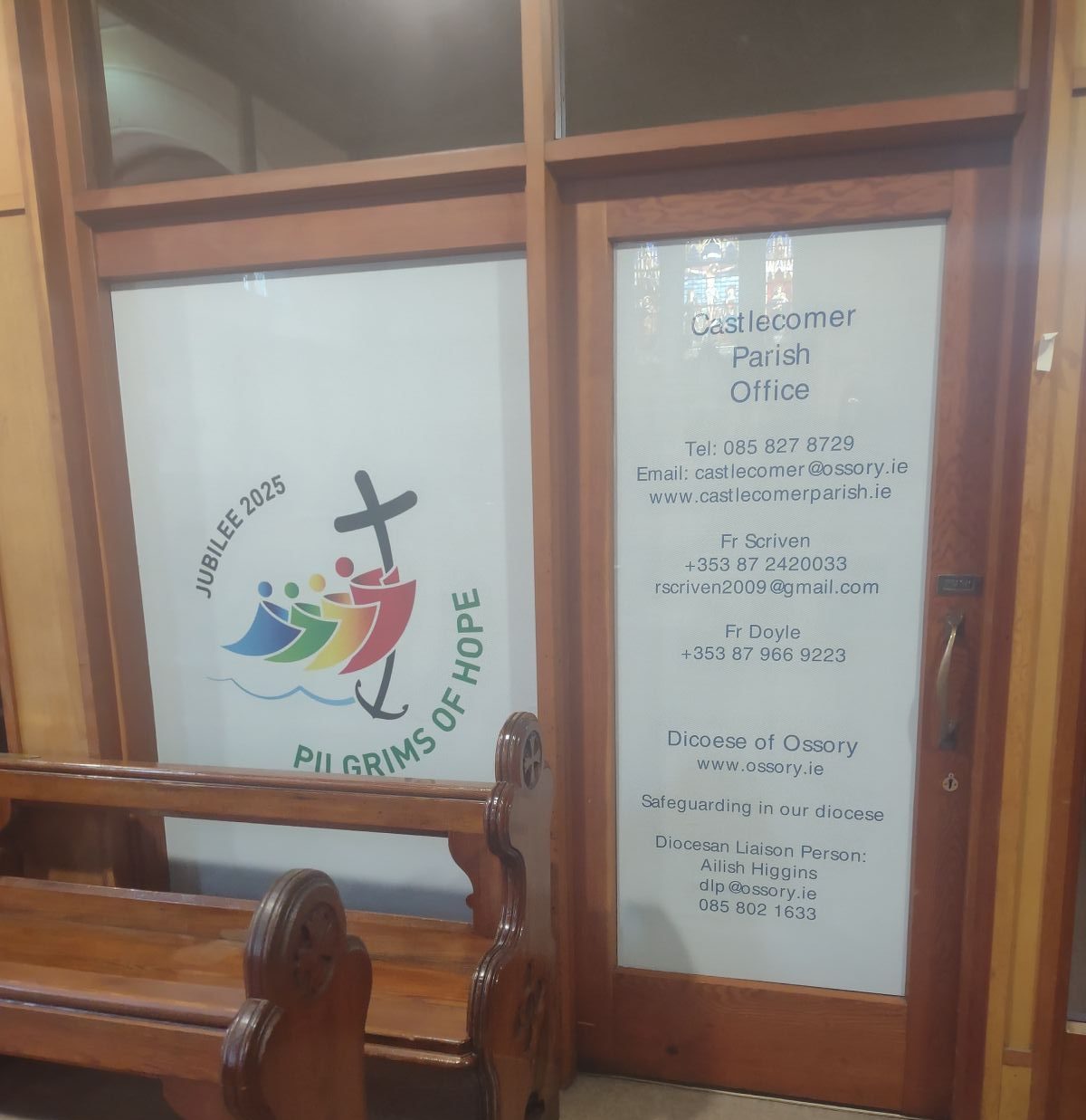 Castlecomer Parish Office | Castlecomer Parish